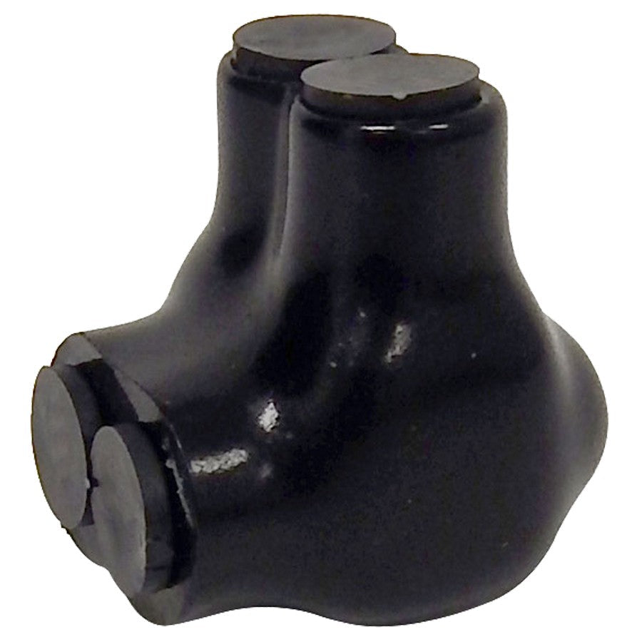 Black Insulated 2 Conductor Single Side Entry Splice – Brand Name Lighting